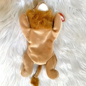 Ty | Toys | Roary The Lion Ty Beanie Baby | Poshmark